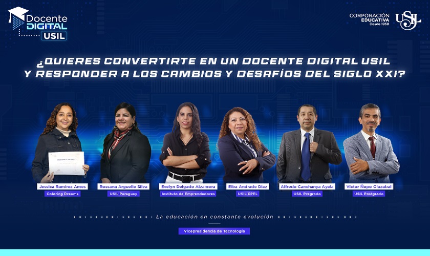 ¡Iniciamos la segunda edición de Docente Digital USIL!|Blog USIL